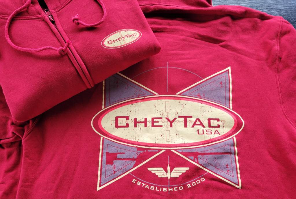 NEW! Vintage Logo Zip-Up Hoodie | CheyTac