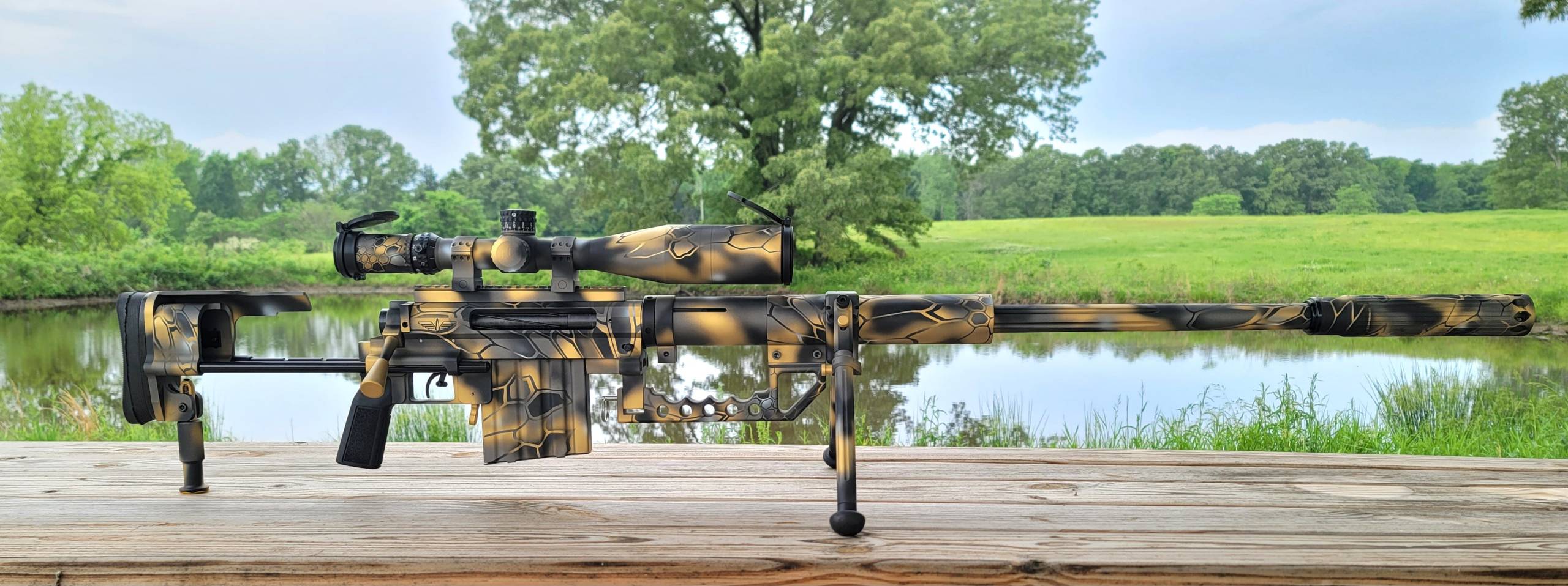 Inside the CheyTac Rifle Paint Room | CheyTac